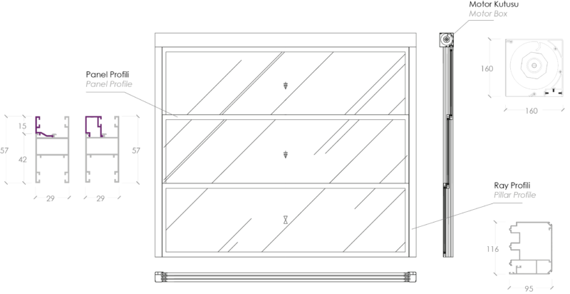 Nice Vertical Sliding System – Luxial